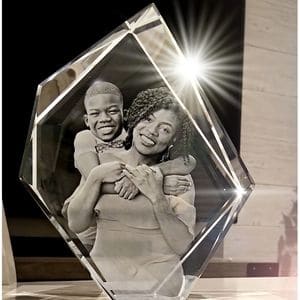 3D Photo Crystal - Stunning 3D and 2D crystals of all shapes and sizes