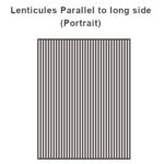 Lenticular Blanks 50LPI - with Adhesive Backing
