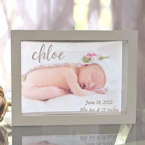 Custom Photo Shadow Box Keepsake